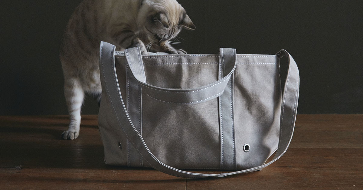 【Casa BRUTUS別注】〈TEMBEA〉の猫用キャリー《TEMBEA CAT TOTE》。 | カーサ ブルータス Casa BRUTUS