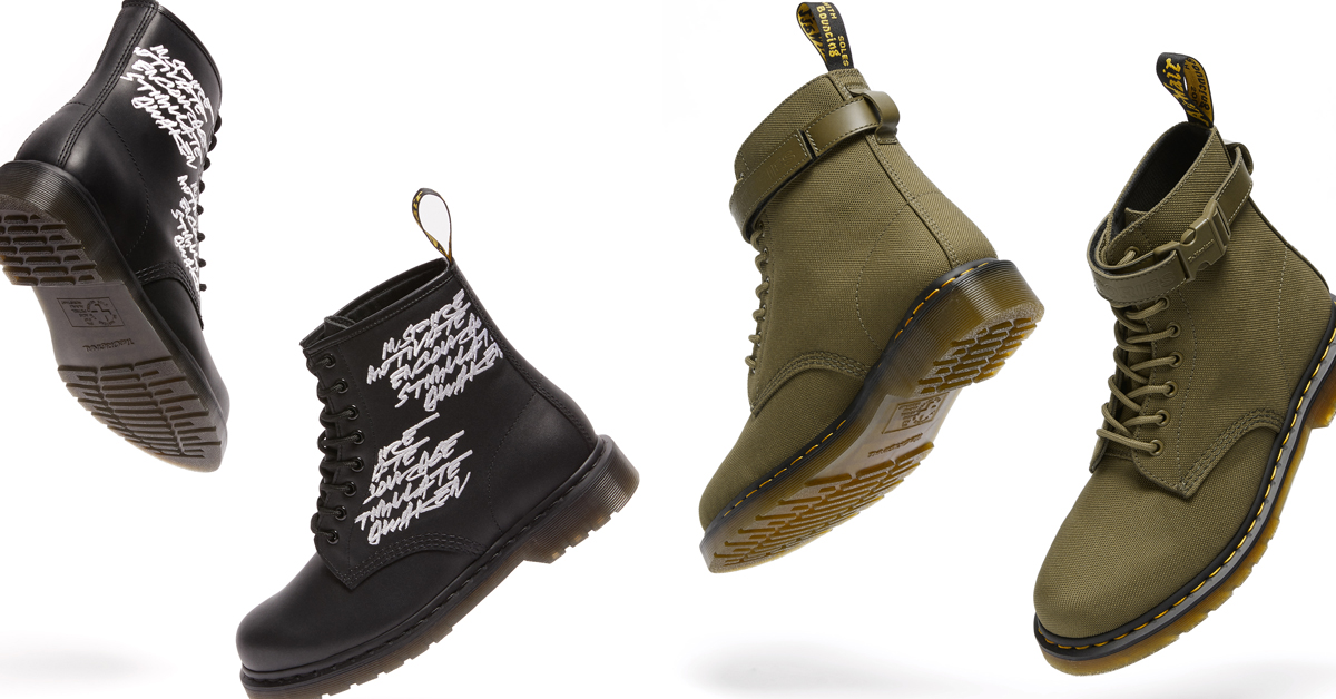 FUTURAのグラフィティを足元に！ 〈ドクターマーチン〉とのコラボレーションモデルが登場。 | カーサ ブルータス Casa BRUTUS